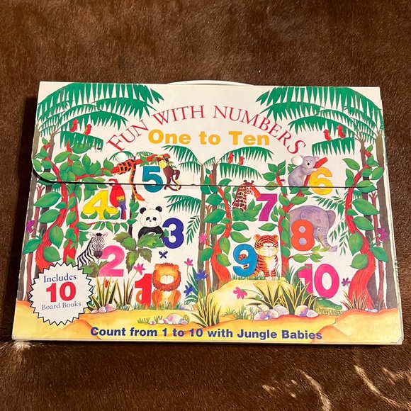 Other | Fun With Numbers Count From 1 To 1 With Jungle Babies | Poshmark